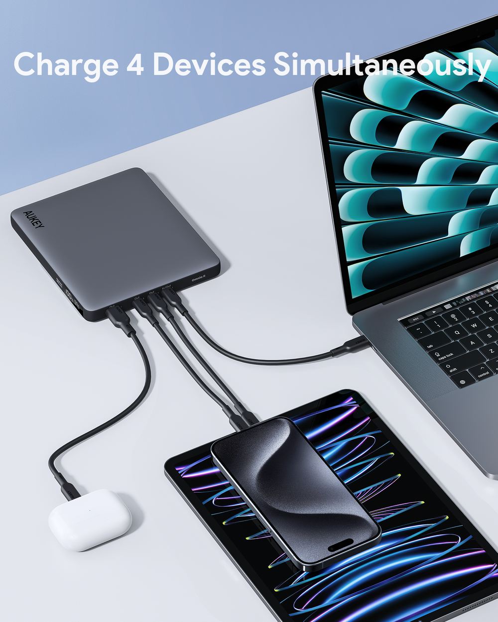 AUKEY PB-Y44 100W 20000mAh Laptop Power Bank