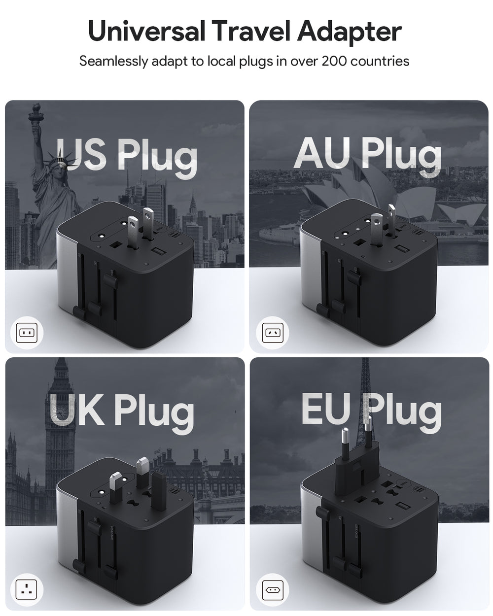 Universal Travel Adapters